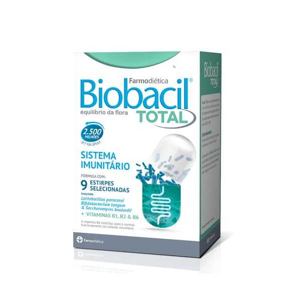 BIOBACIL TOTAL 60 CAPS - FARMODIETICA