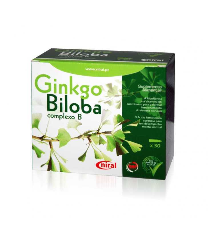 GINKO BILOBA + COMPLEXO B