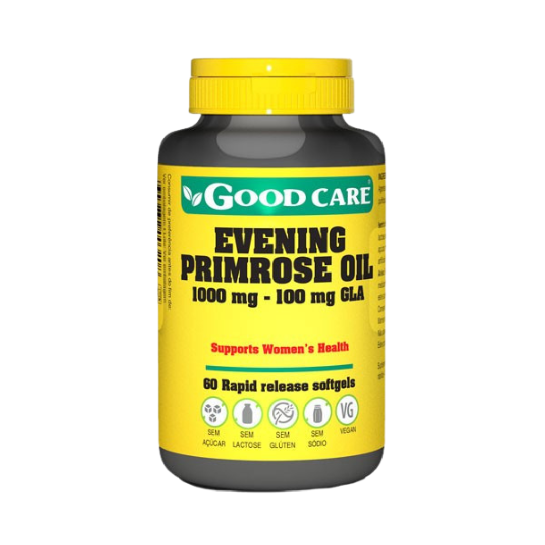 Evening Primrose Oil 1000mg 60 cáps – Good Care | Nutribem