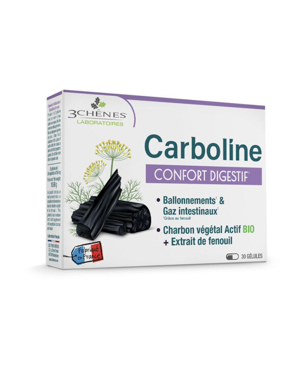 Carboline 30 caps – 3Chenes Nutribem