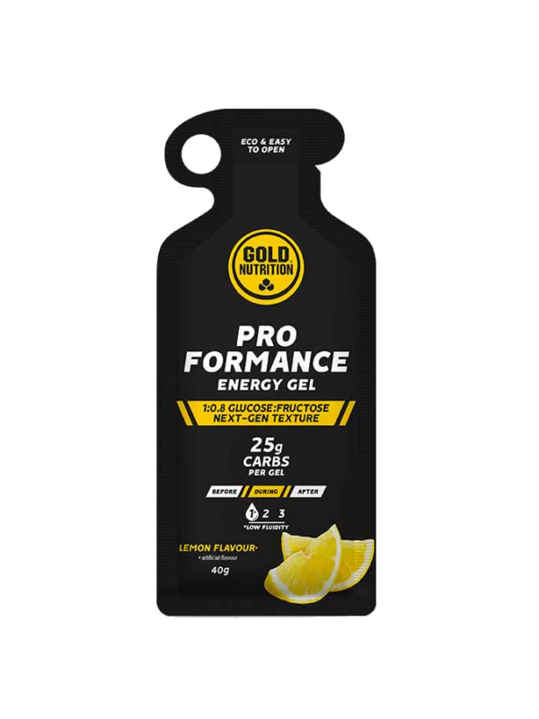 Pro Formance Energy Gel Lemon 40g – Gold Nutriton Nutribem