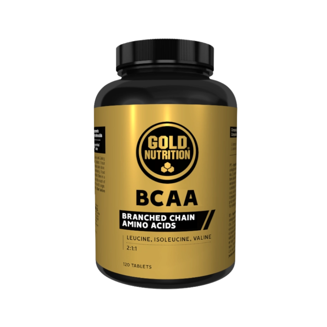 BCAA 120 Comp - Gold Nutrition | Nutribem